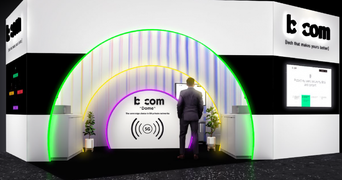 MWC 2023: A head start with private 5G b-com Dome | b-com